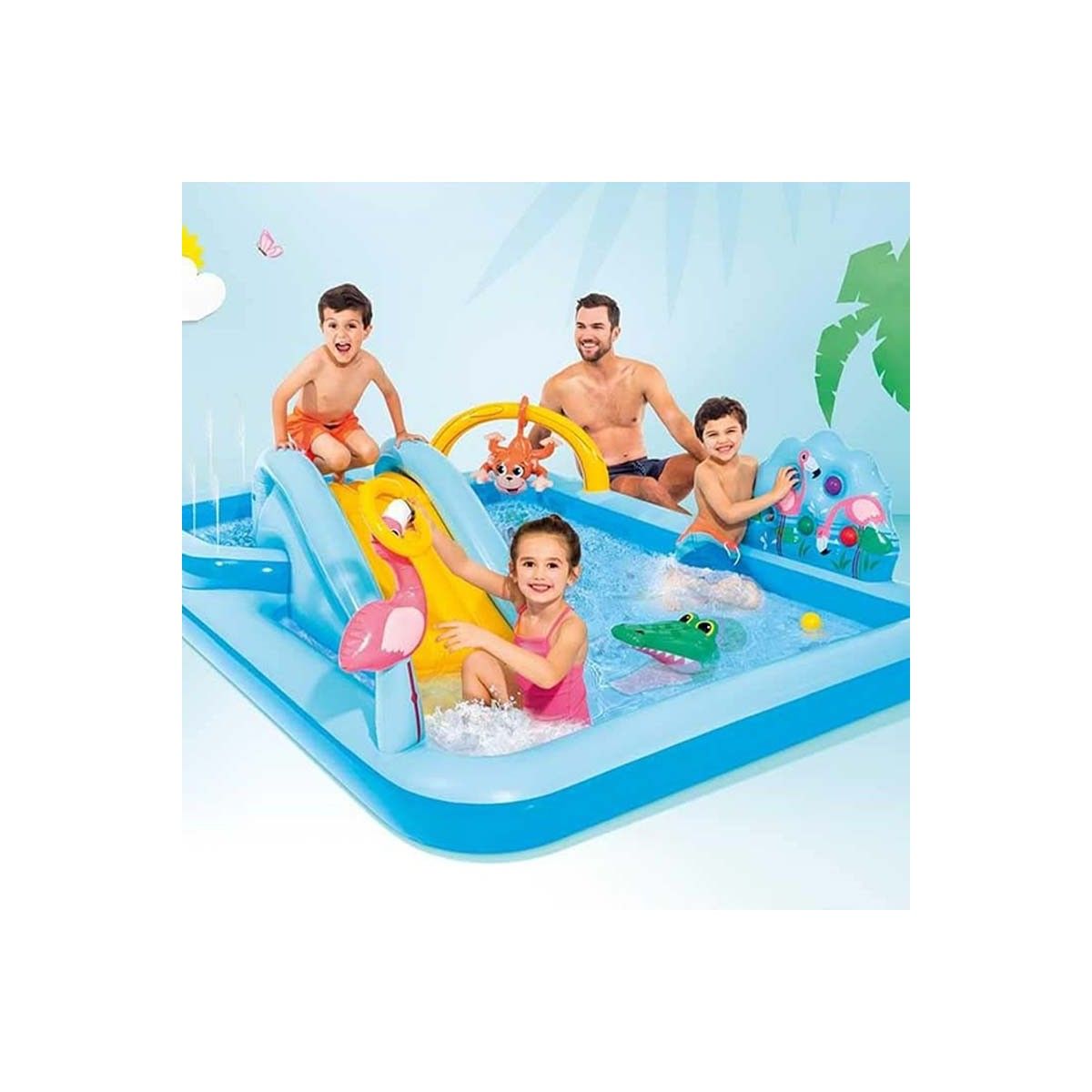 Piscina Giungla 244x198x71 cm - Intex 57161